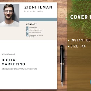 Editable Modern Resume CV Template for Professional Needs With 3 ...