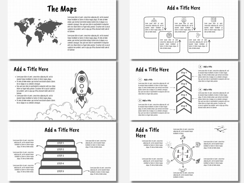 Doodle Presentation Toolkit: Animated Infographics, Canva & Powerpoint ...