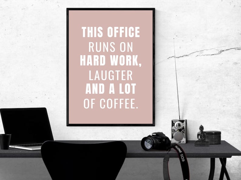 Motivational Office Poster Set: Teamwork Quotes (digital Download) - Etsy