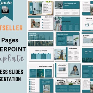 Editable Powerpoint Template With Modern Slides for Business Executive ...