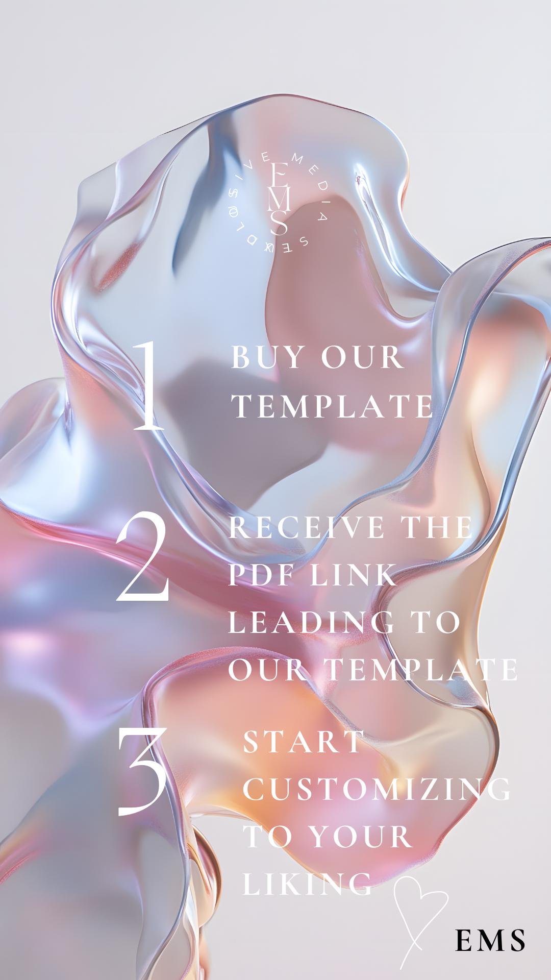 Ebook Cover Page, Cover Page, Digital Template, Instant Download - Etsy