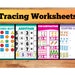 Printable Tracing Worksheets for Kids Alphabets, Numbers, Shapes ...