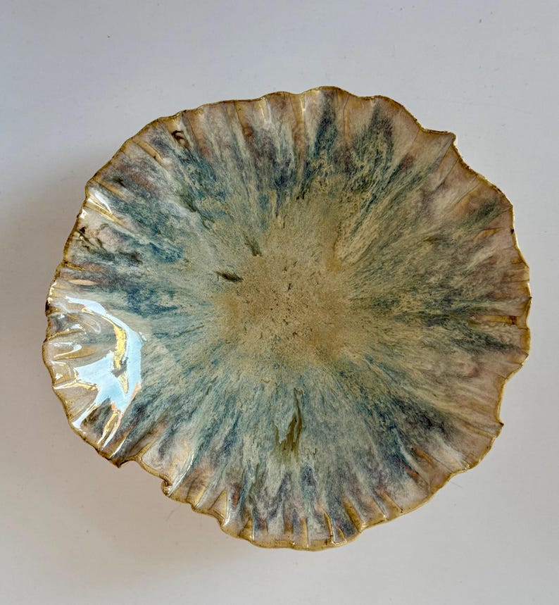 Shallow Ceramic Bowl - Etsy