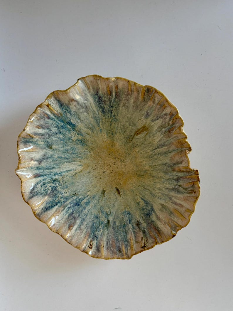 Shallow Ceramic Bowl - Etsy