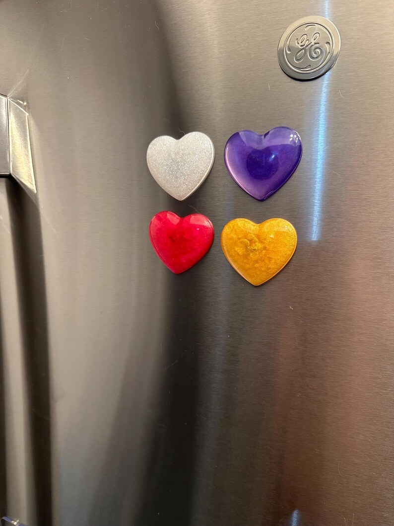 Heart Magnets Set of 2 - Etsy