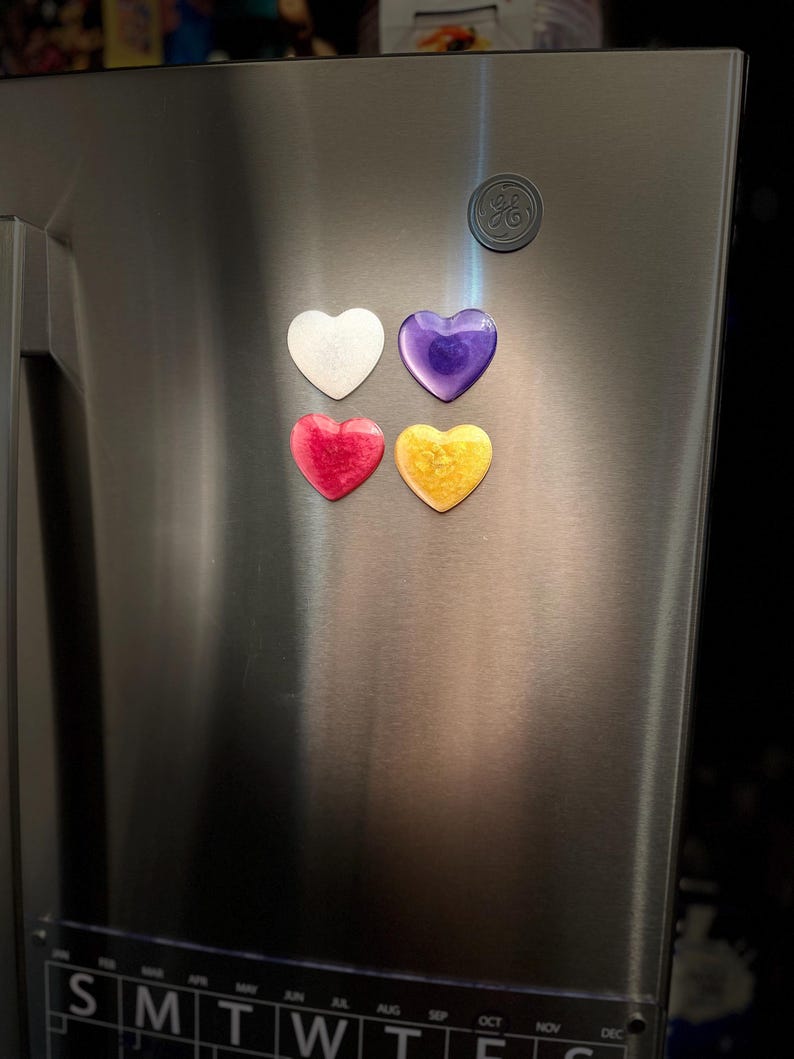 Heart Magnets Set of 2 - Etsy