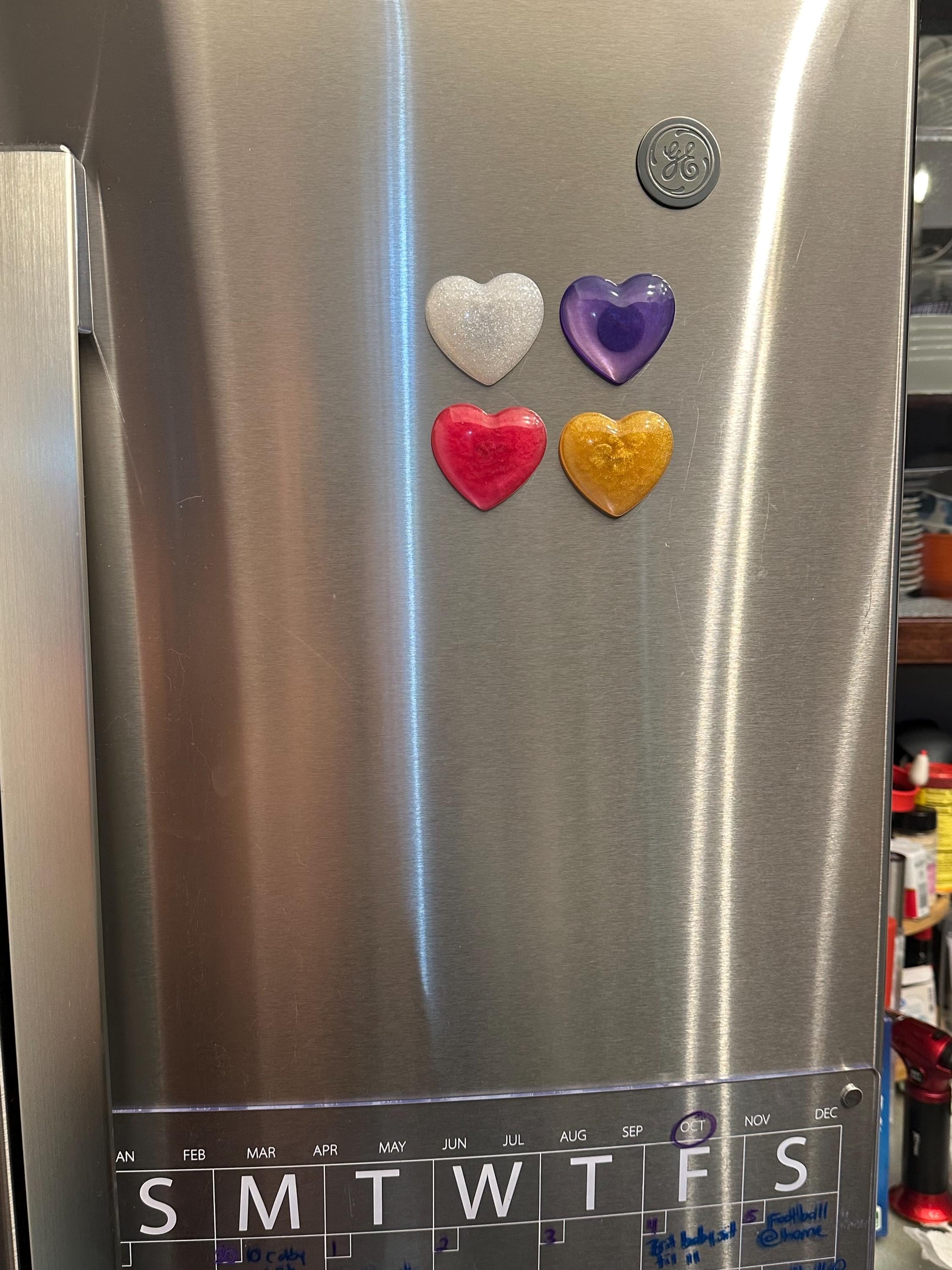 Heart Magnets Set of 2 - Etsy
