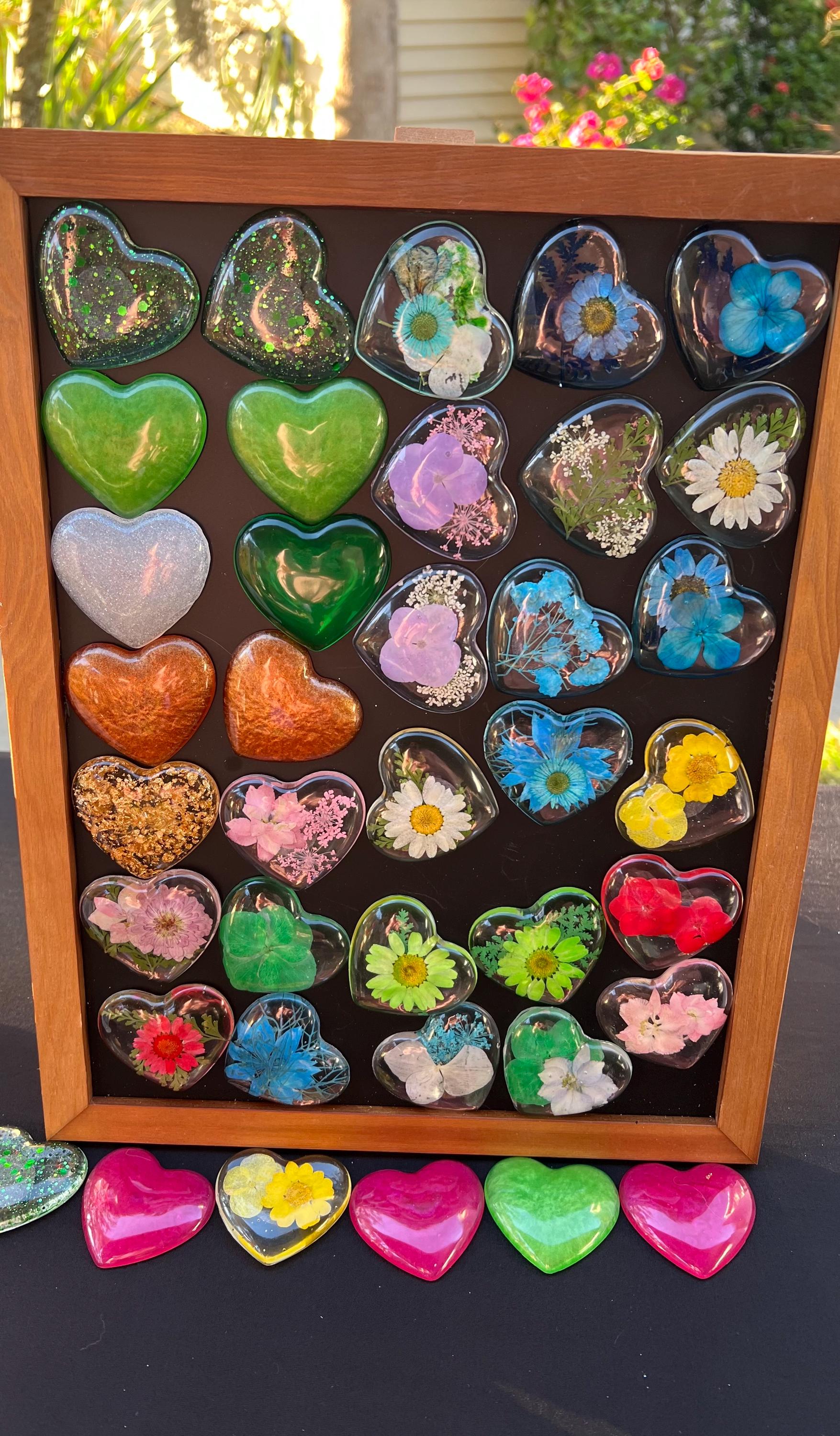 Heart Magnets Set of 2 - Etsy