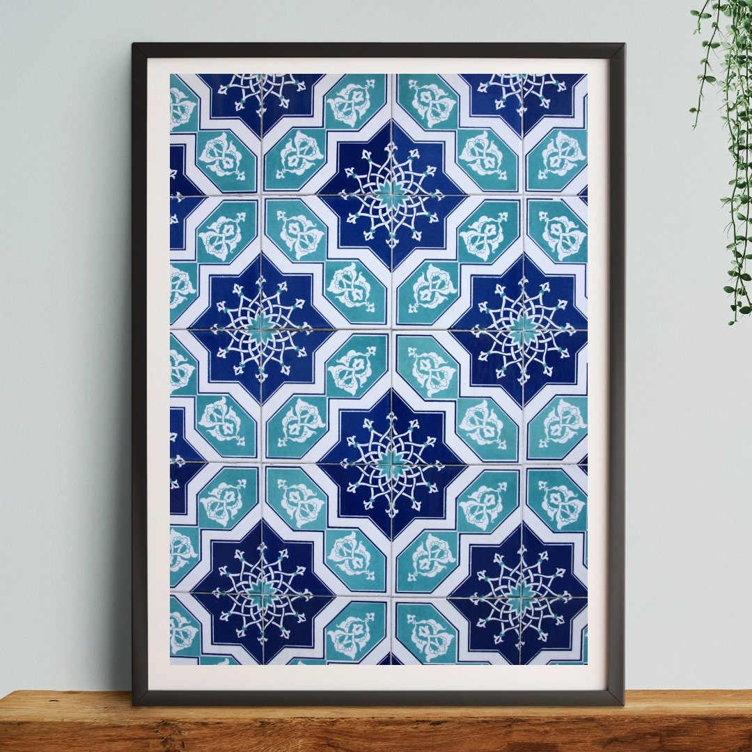 Islamic Geometric Art, Mosaic Tile, Pattern, Ceramic, Muslim Kitchen ...