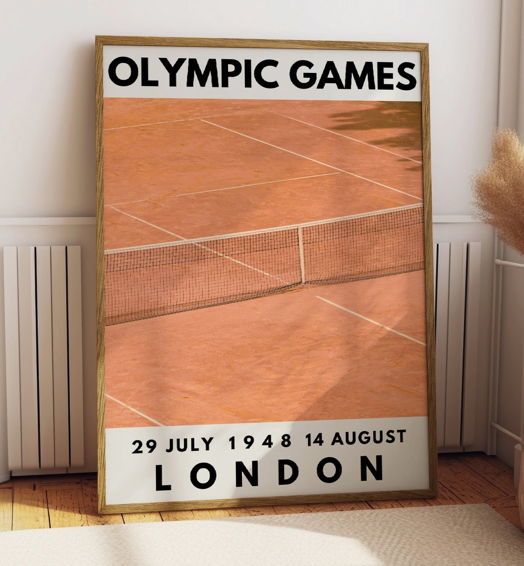 Vintage Olympic Games, London Poster, Rings Sports, Sport International ...
