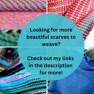 Rigid Heddle Weaving Pattern, the Garden Path Scarf, PDF Digital ...