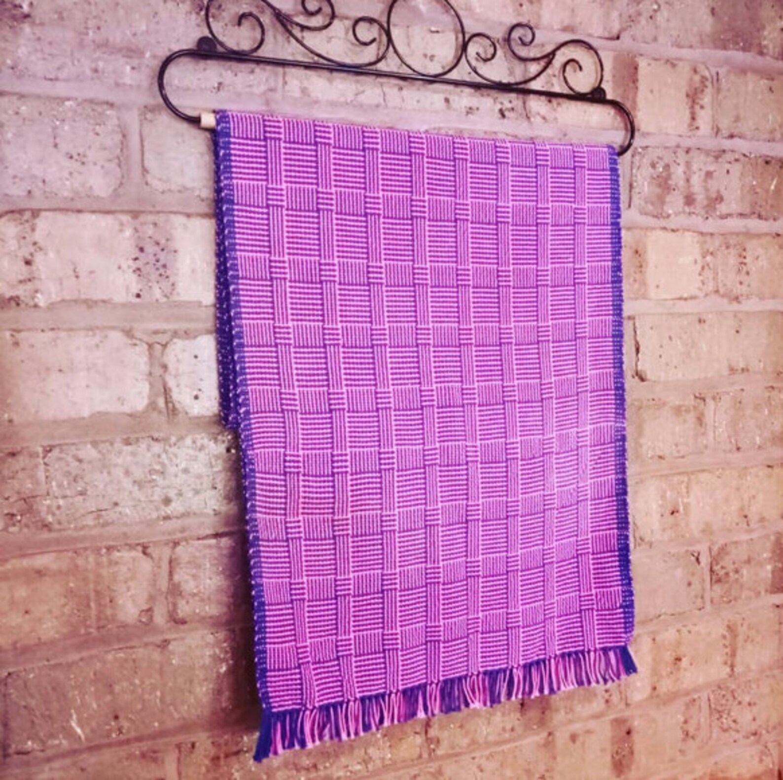 Rigid Heddle Weaving Pattern, Log Cabin Table Runner, PDF Digital ...