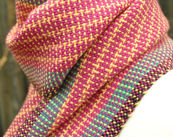 Saori Style Scarf Rigid Heddle Weaving Pattern - Etsy Canada