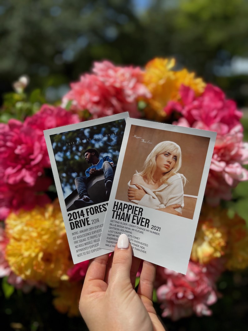 Custom Music Album Cover Poster Sticker, Poster Sticker, Mini Poster ...