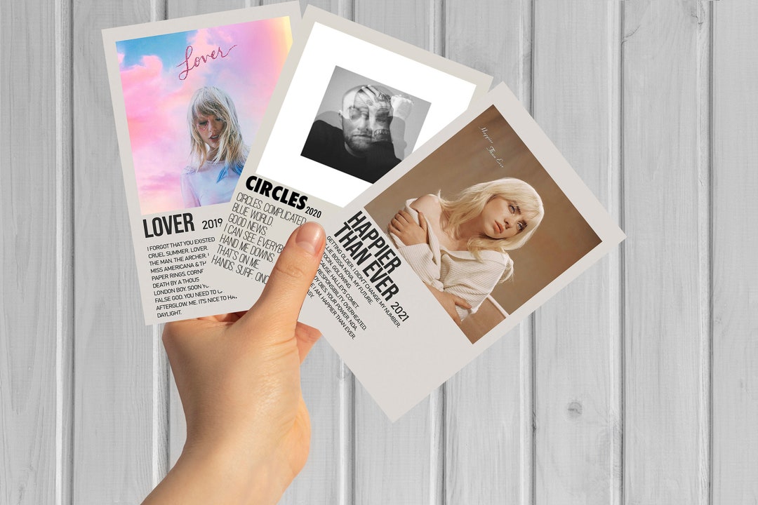 Custom Music Album Cover Poster Sticker, Poster Sticker, Mini Poster ...