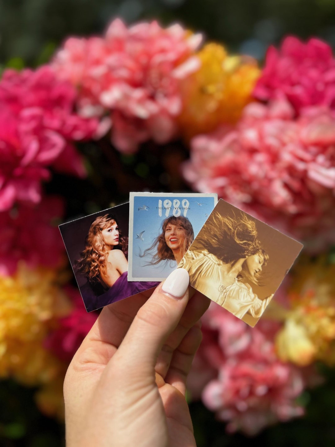 Taylor Swift Custom Album Cover Stickers, Music Stickers, Wall Collage ...