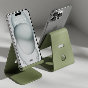 Minimalist Phone Stand – Elegant and Functional - Etsy