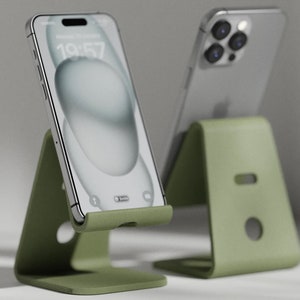 Minimalist Phone Stand – Elegant and Functional - Etsy