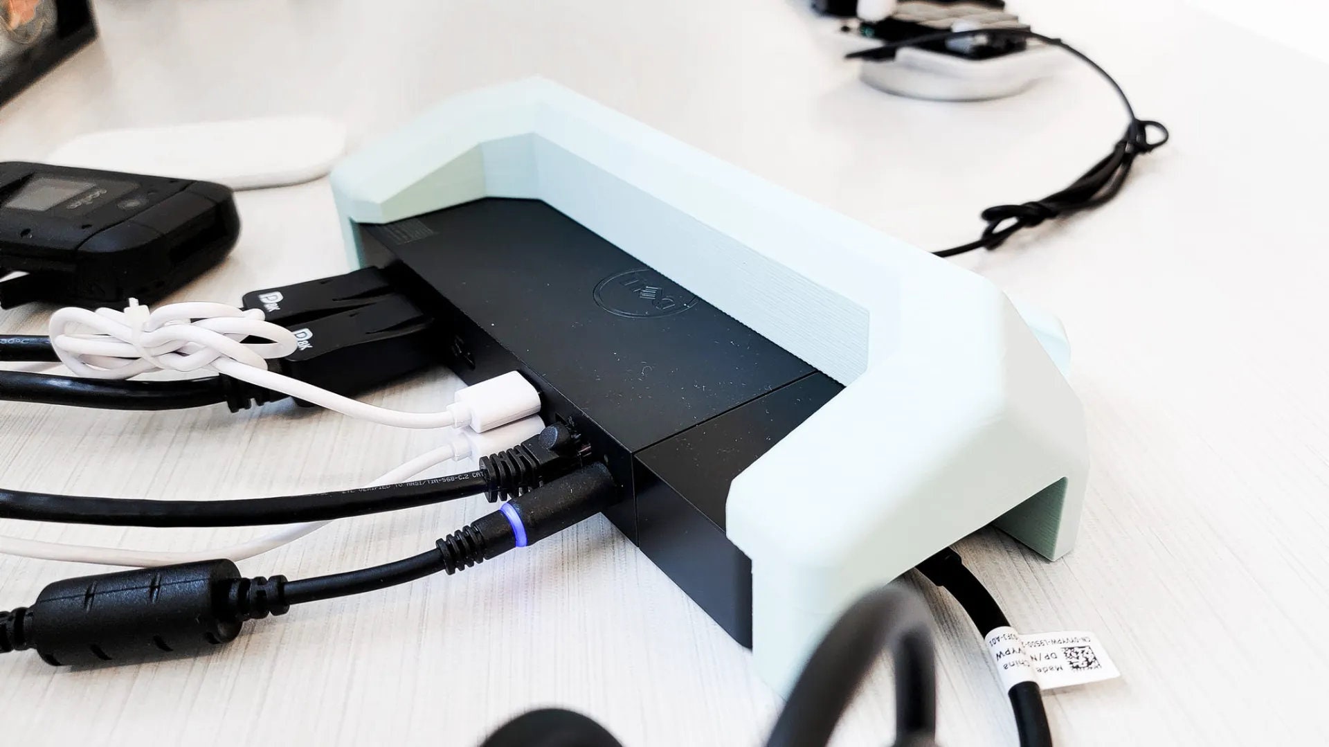 Elevated Laptop Stand With Integrated Connections - Etsy