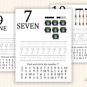 Halloween Printable Busy Book, Halloween Activity Worksheets ...