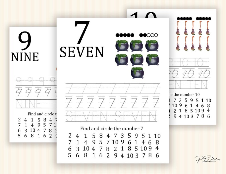 Halloween Printable Busy Book, Halloween Activity Worksheets ...