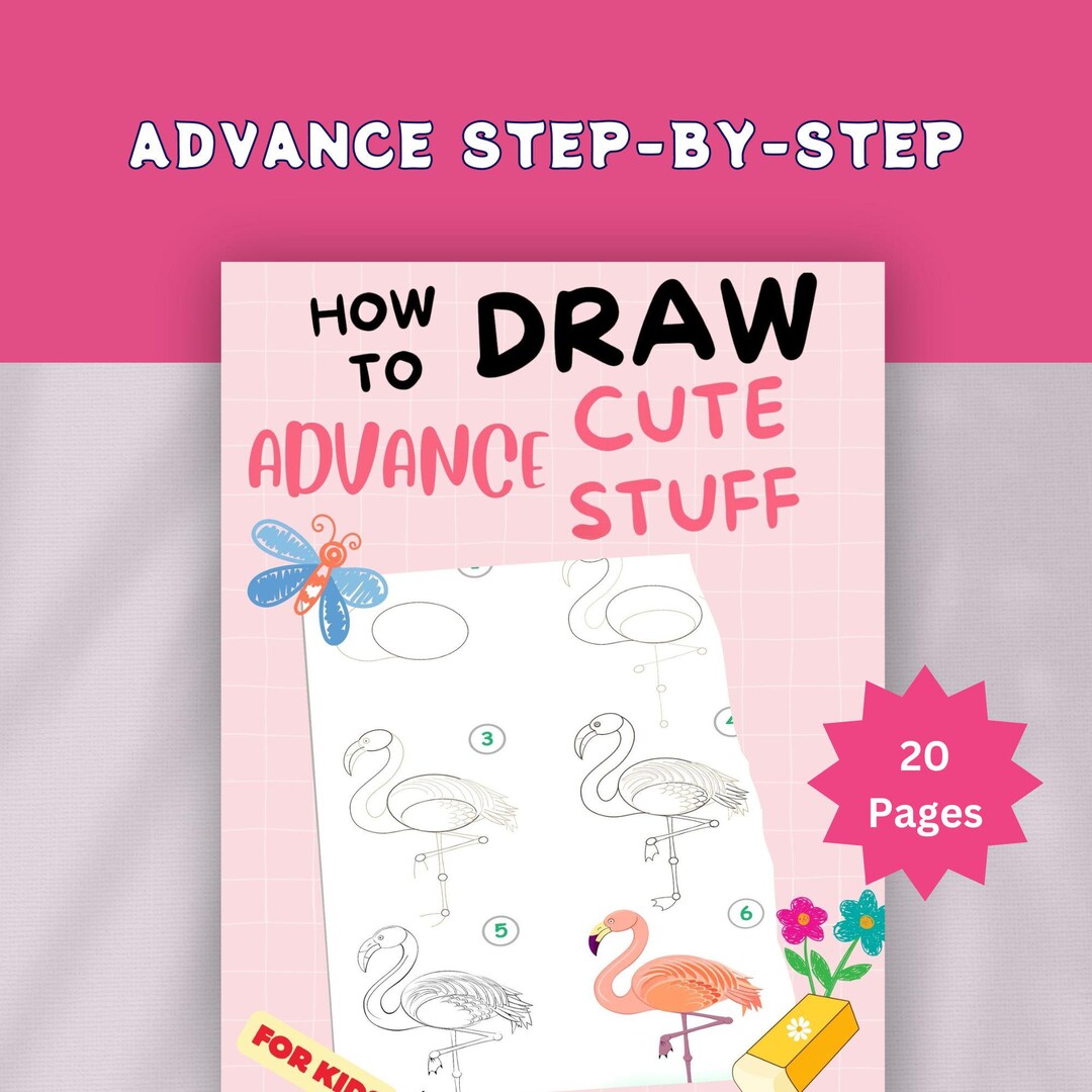 How to Draw Advanced for Kids: Step by Step Drawing Animals, Dragon ...