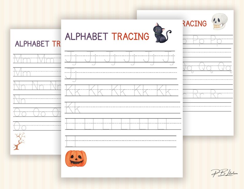 Halloween Printable Busy Book, Halloween Activity Worksheets ...