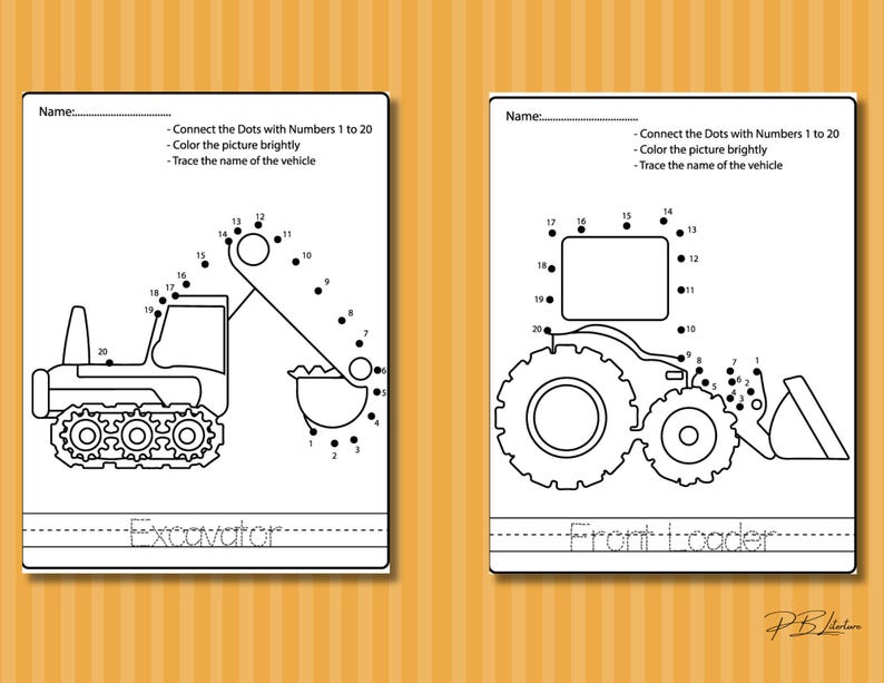 Dot to Dot Activity Printables, Dot to Dot Coloring Worksheets, Connect ...