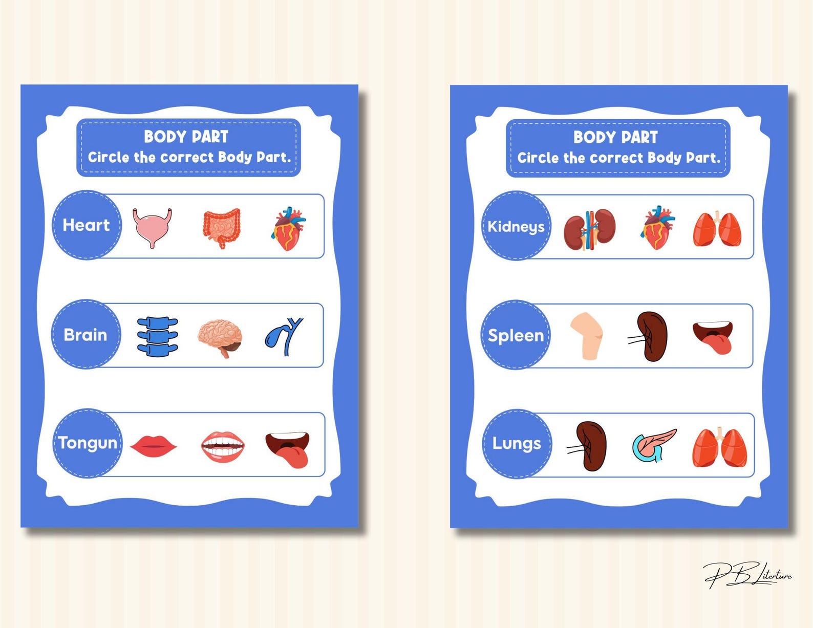 81 Body Parts Human Coloring Pages, Educational Anatomy Coloring Pages ...