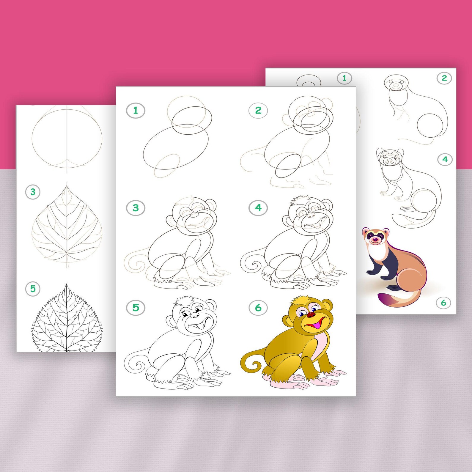 How to Draw Advanced for Kids: Step by Step Drawing Animals, Dragon ...