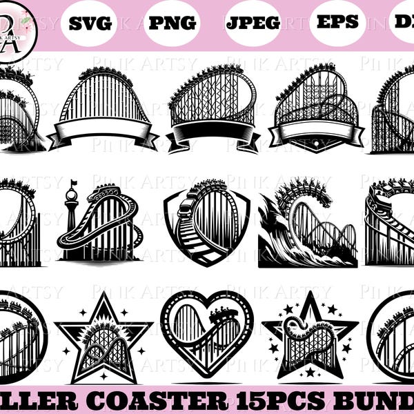 Roller Coaster - Etsy