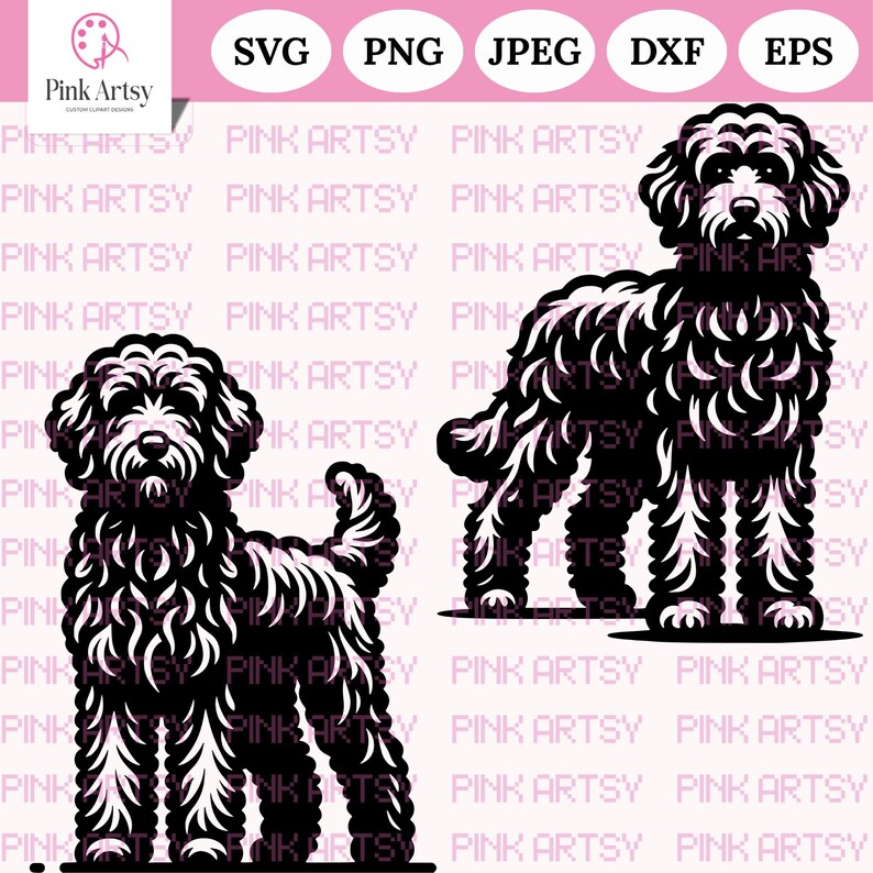 Goldendoodle SVG Bundle: Laser Cut, Cricut, Sublimation (digital ...