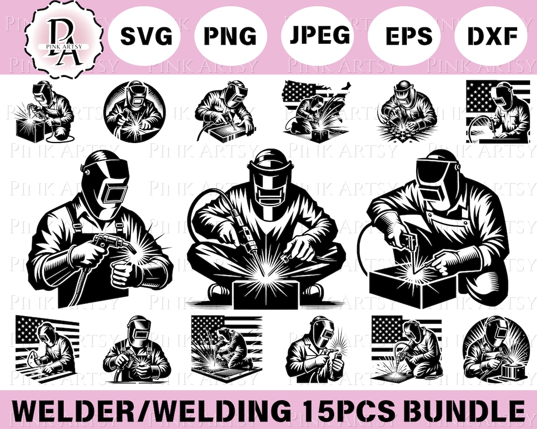 Welder Svg, Welder Bundle, Welder Usa Svg Png, Welder Cliparts, Welder ...