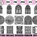 Window Svg Png Jpeg Dxf Eps Gothic Window Stained Glass Window Church ...