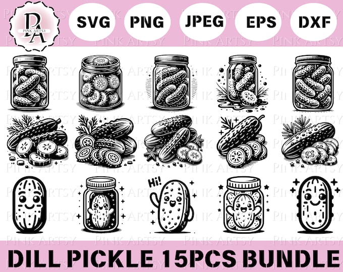 Pickle Svg, Pickle Png, Pickles Svg, Pickles Png Dill With It - Etsy Canada
