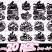 Motorcycle Bundle Svg Png Jpeg Dxf Eps Motorbike Clipart Svg Pngj ...