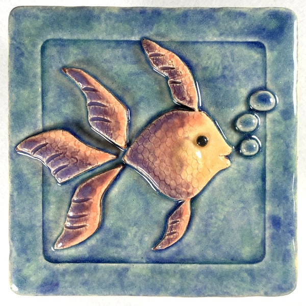 Fish Tile - Etsy