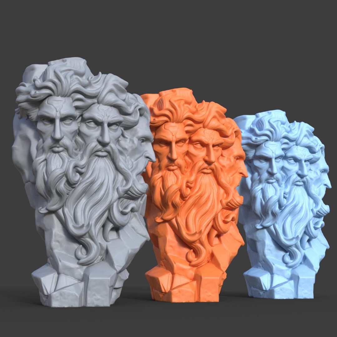 Trinity Statue - STL Print File - Etsy