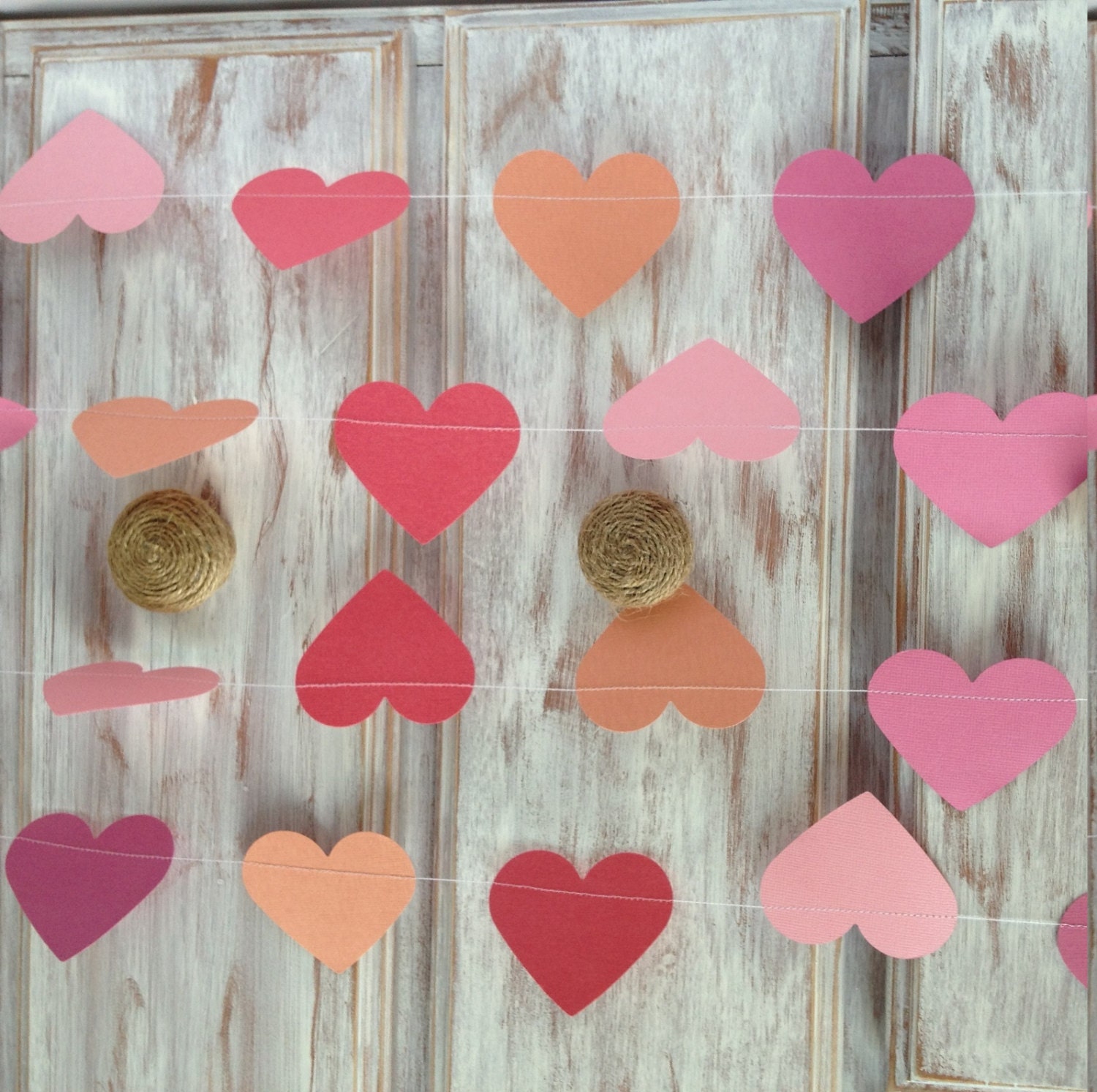 3 Metres Tropical Collection Coral Crush Pink Large Heart - Etsy 3 Metres Tropical Collection Coral Crush Pink Large Heart - Etsy