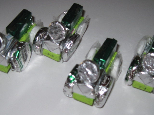 Green Candy Tractors Candy Tractors Party Favors Tractor - Etsy