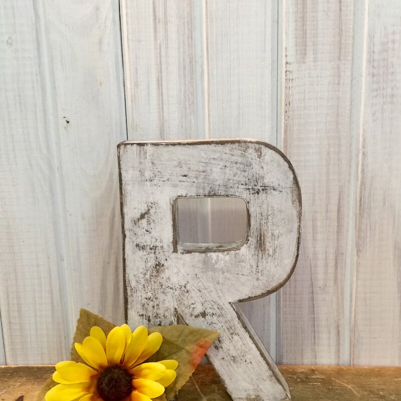 Wooden Letter R - Etsy