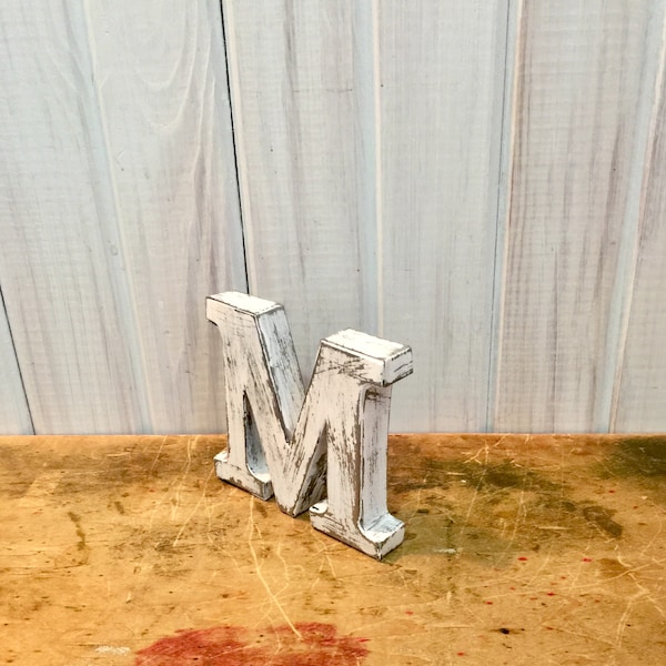 Rustic Letter Wall Decor - Etsy