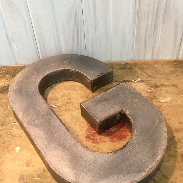 Metal Letter G - Etsy
