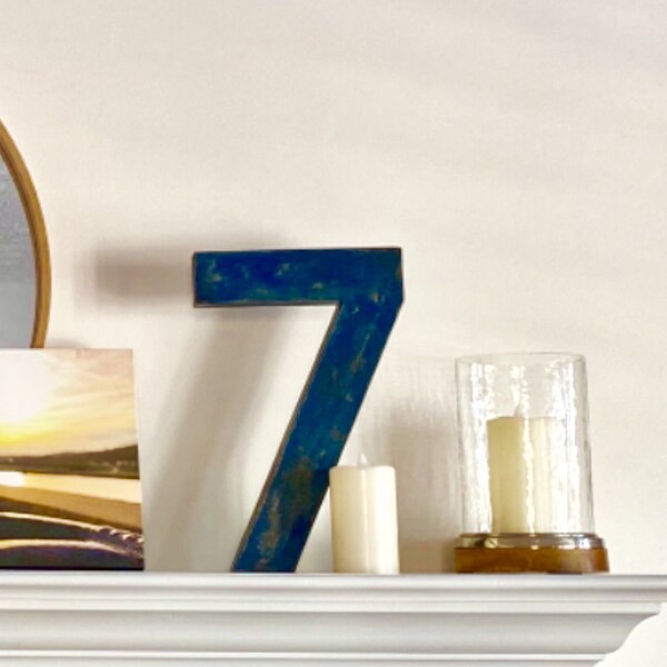 Paper Mache Numbers - Etsy