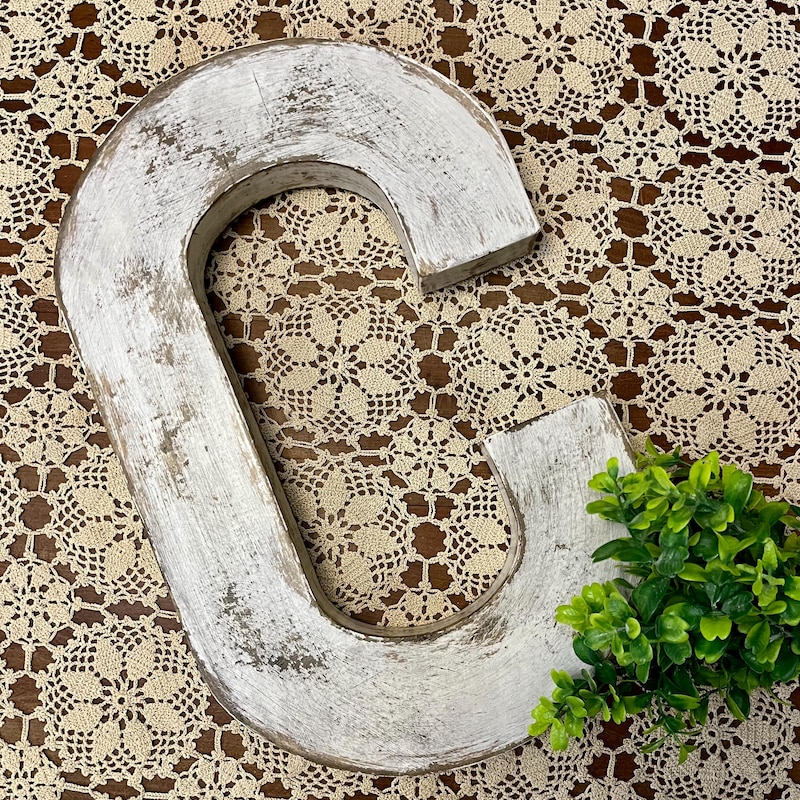 Metal Letter C - Etsy