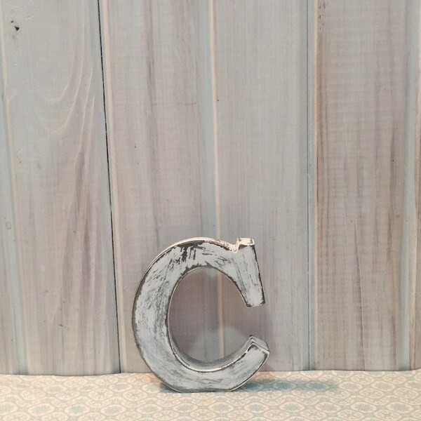 Metal Letter C - Etsy