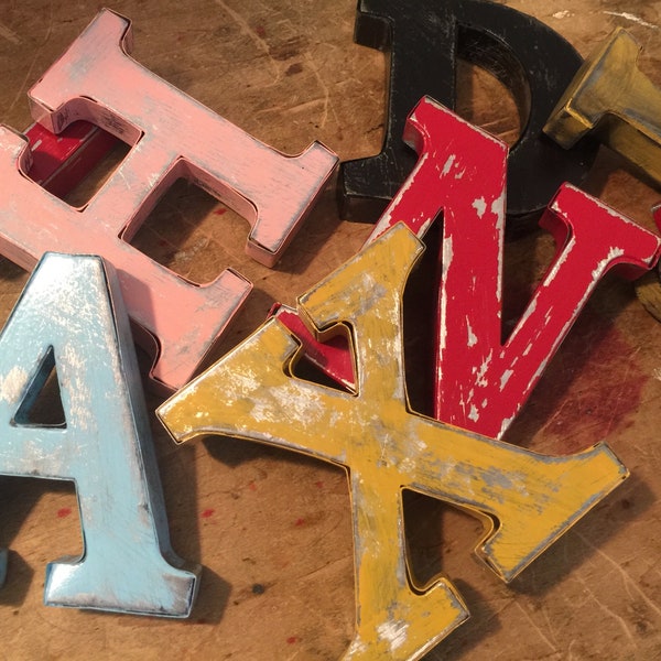 Vintage Wall Letters - Etsy