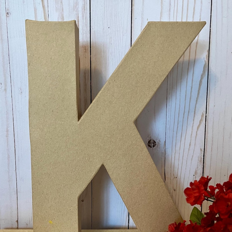 Paper Mache Letters - Etsy