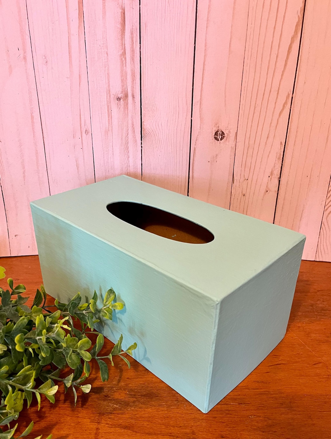Tissue Box in Bird Egg Blue ~ Rectangular Tissue Box Holder ~ Paper ...