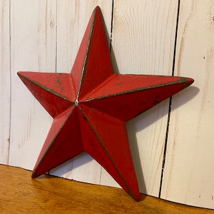 Vintage Inspired Red Star ~ Iron Star ~ Stars and Stripes ~ Americana ...